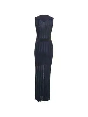 Roberto Cavalli V-neck Maxi Dress