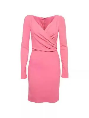 V-Neck Long Sleeve Cocktail Dresses