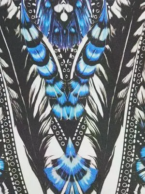 Roberto Cavalli Vintage Printed Jersey Midi Dress