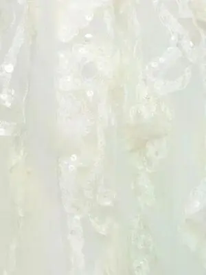 Elie Saab Floral-embroidered Maxi Dress