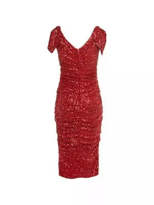 Dolce & Gabbana Sequin Midi Dress