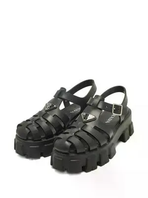 Prada Monolith Platform Sandals