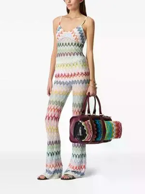 Missoni V-neck Zig-zag Top