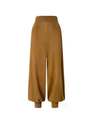 Pinko Cuffed Trousers - Brown