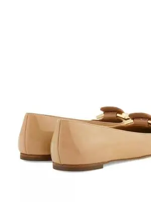 FERRAGAMO Gancini-strap Ballet Flats