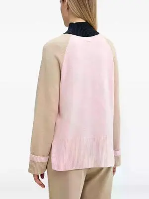 Barbour Colour Block Roll-neck Sweater