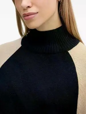 Barbour Colour Block Roll-neck Sweater