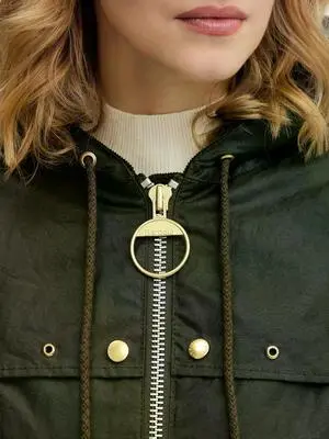 Barbour Drawstring Hooded Jacket