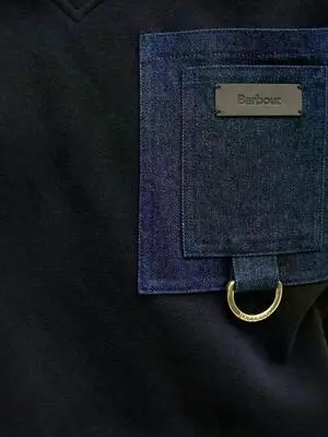 Barbour Saima Denim Pocket Sweater