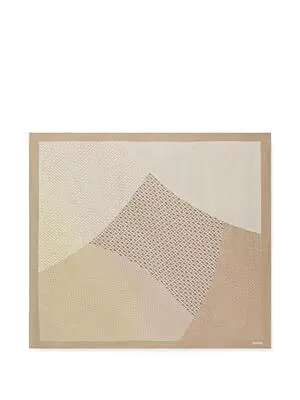 BOSS Laina Patterned Scarf - Neutrals