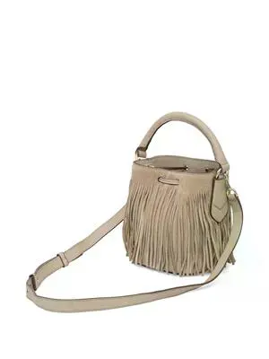 BOSS Lenah Fringed Bucket Bag