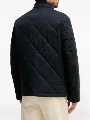Barbour City Harrington Quilted Jacket - Blue