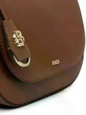 BOSS Numah Satchel With Logo Charm