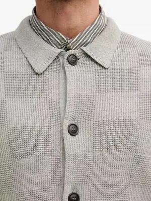 Barbour Falton Check Button Cardigan