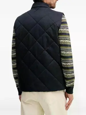 Barbour City Harrington Quilted Zip-up Gilet - Blue