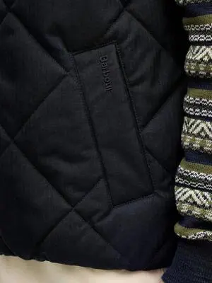 Barbour City Harrington Quilted Zip-up Gilet - Blue