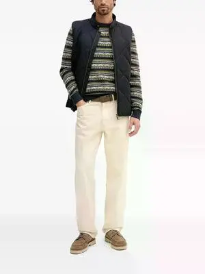 Barbour Topcliffe Patterned Knit Sweater