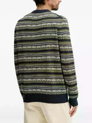 Barbour Topcliffe Patterned Knit Sweater