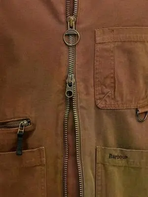 Barbour Cove Zip-up Pocket Jacket - Brown