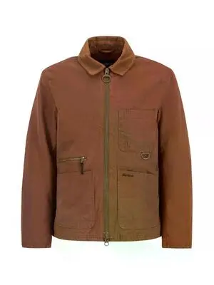 Barbour Cove Zip-up Pocket Jacket - Brown