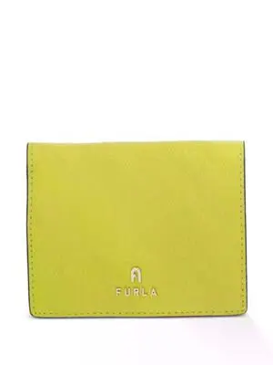 Furla Camelia Logo Wallet - Yellow