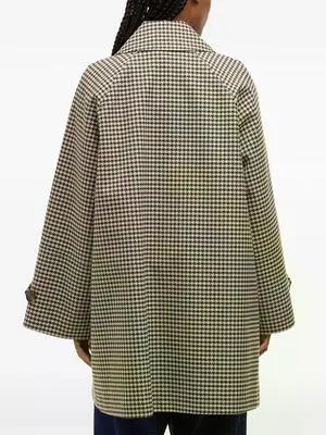 Barbour Kennedy Houndstooth Zip-up Coat