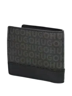 Hugo Logo Print Wallet