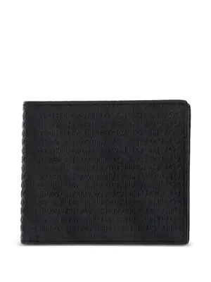 Hugo Embossed Billfold Wallet - Black