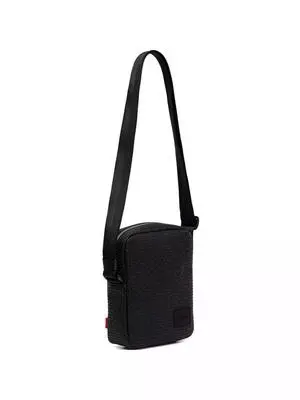 Hugo Logo-embossed Shoulder Bag - Black