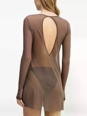 Bond Eye Gisele Open-back Mini Dress