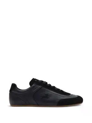 Burberry Leather Knight Runner Sneakers - Black