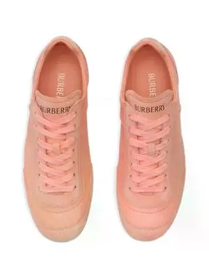 Burberry Leather Knight Runner Sneakers - Pink