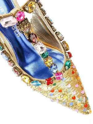 Kurt Geiger Sequin Embellished Pumps