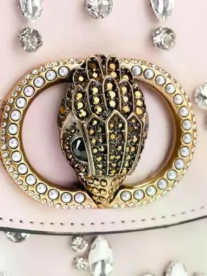 Kurt Geiger Crystal-embellished Cross Body Bag