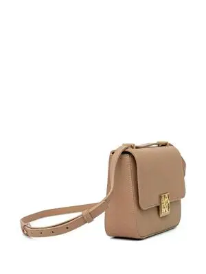 Armani Exchange Logo-embellished Cross-body Bag - Neutrals