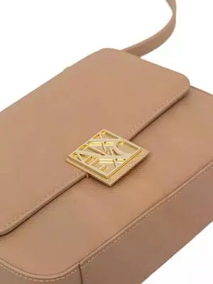 Armani Exchange Logo-embellished Cross-body Bag - Neutrals