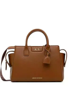 Armani Exchange Medium Detachable-strap Tote Bag