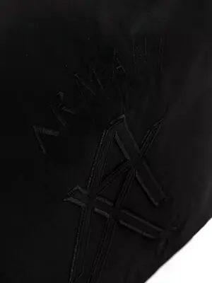 Armani Exchange Logo-embroidered Messenger Bag