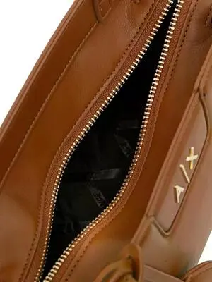 Armani Exchange Logo-tag Crossbody Bag - Brown