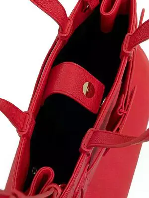 Armani Exchange Belt-detail Tote - Red