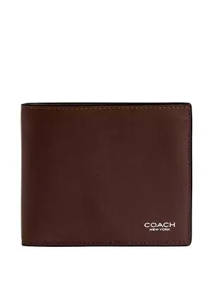 COACH Slim Billfold Wallet - Brown