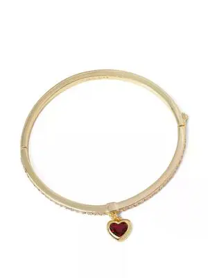 COACH Heart Charm Bracelet - Gold