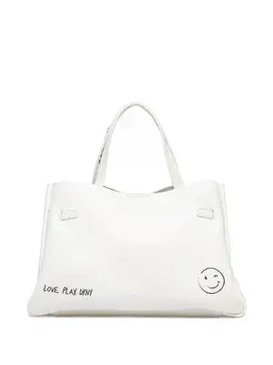 Dkny Graffiti-print Tote Bag