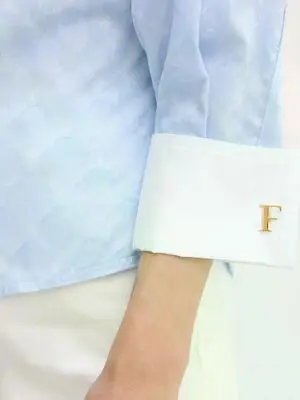 Elisabetta Franchi Diamond-pattern Jacquard Shirt