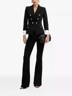 Elisabetta Franchi Double-breasted Jacket With Embellished Buttons