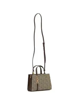 Dkny Logo-pattern Satchel