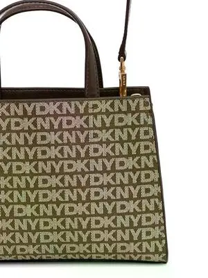 Dkny Logo-pattern Satchel