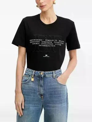 Elisabetta Franchi Frill T-shirts For Women