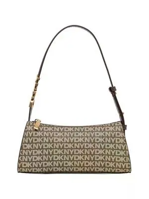 Dkny Monogram Pattern Shoulder Bag