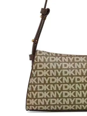 Dkny Monogram Pattern Shoulder Bag